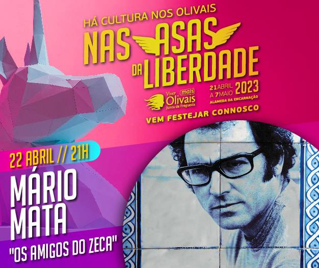 Nas Asas da Liberdade - Mário Mata - Junta de Freguesia de Olivais